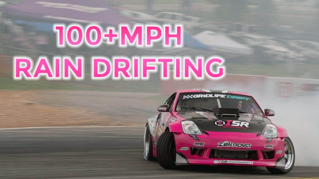 100+ MPH Wet Full Course Drifting ROAD ATLANTA with Gridlife! - YouTube