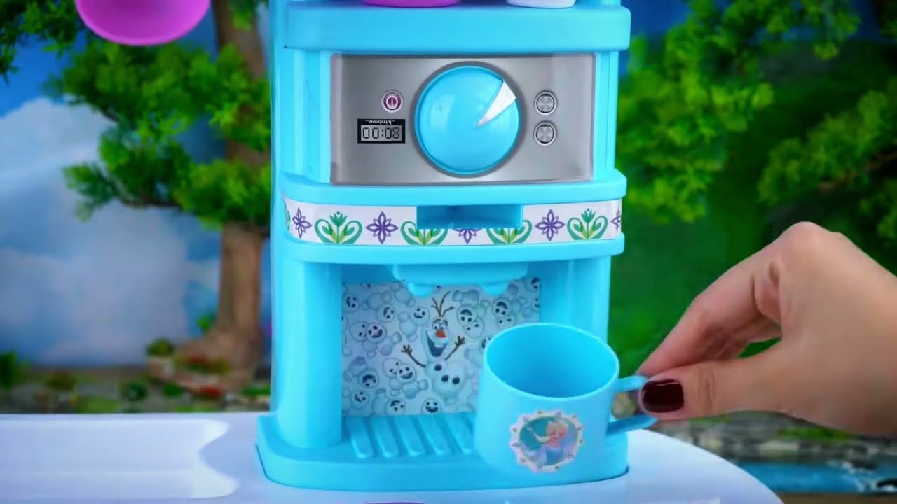 12 Minutes Satisfying With unboxing Frozen Elsa Kitchen toys Disney ...