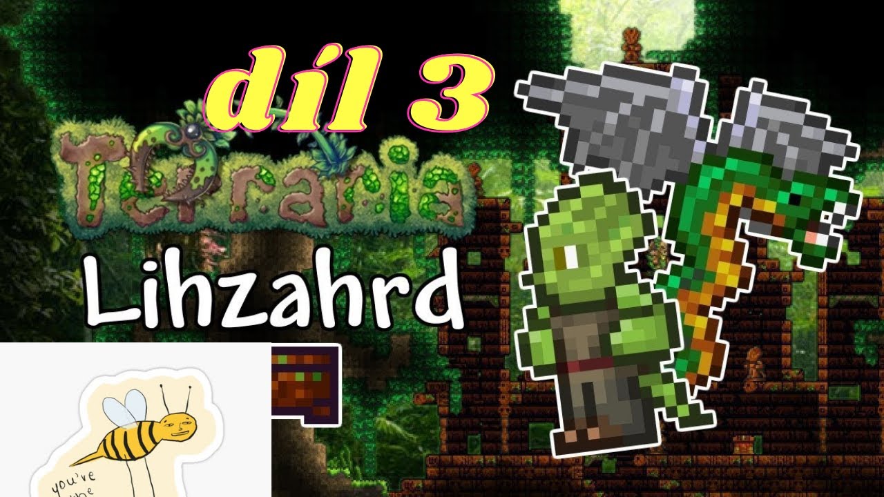 Terraria| lizard challenge #3 nečekaný dárek?! - YouTube