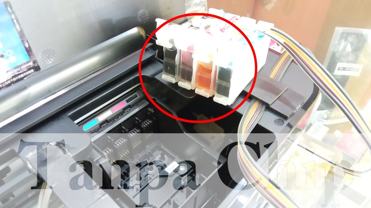 Modifikasi printer epson t13 tanpa chip - YouTube