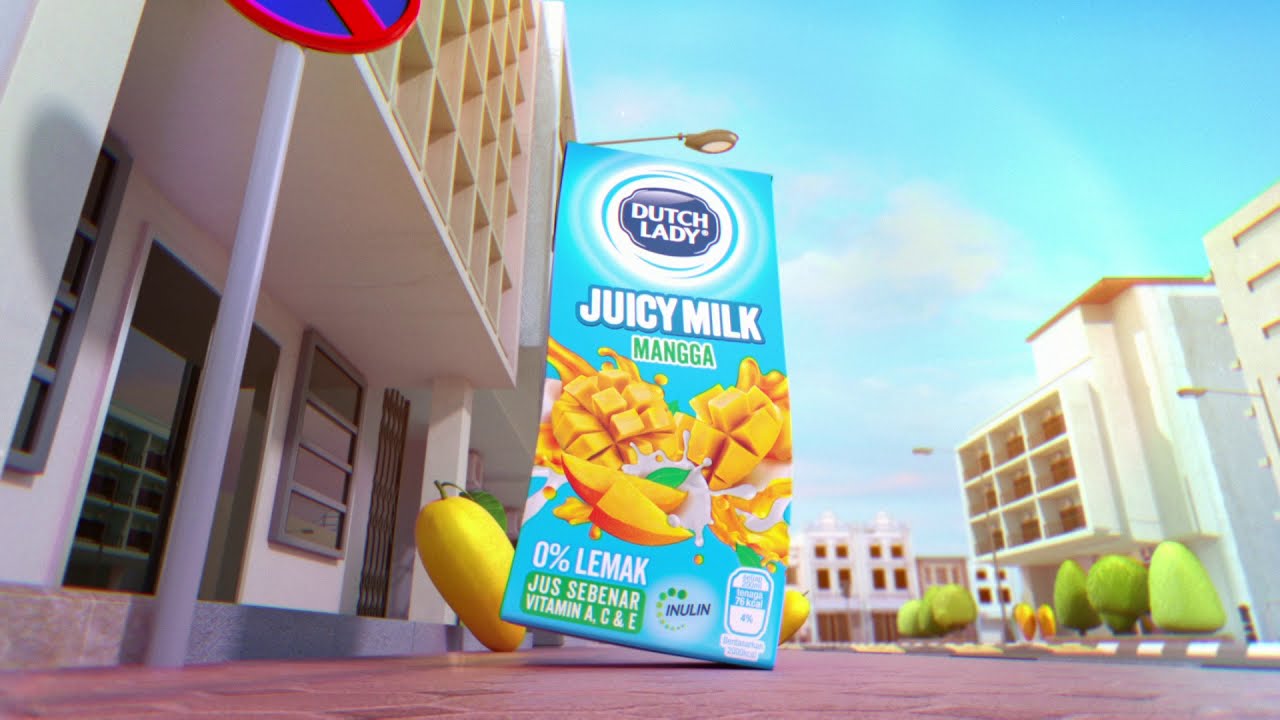 Dutch Lady Juicy Milk | Mango-Go Gold - YouTube