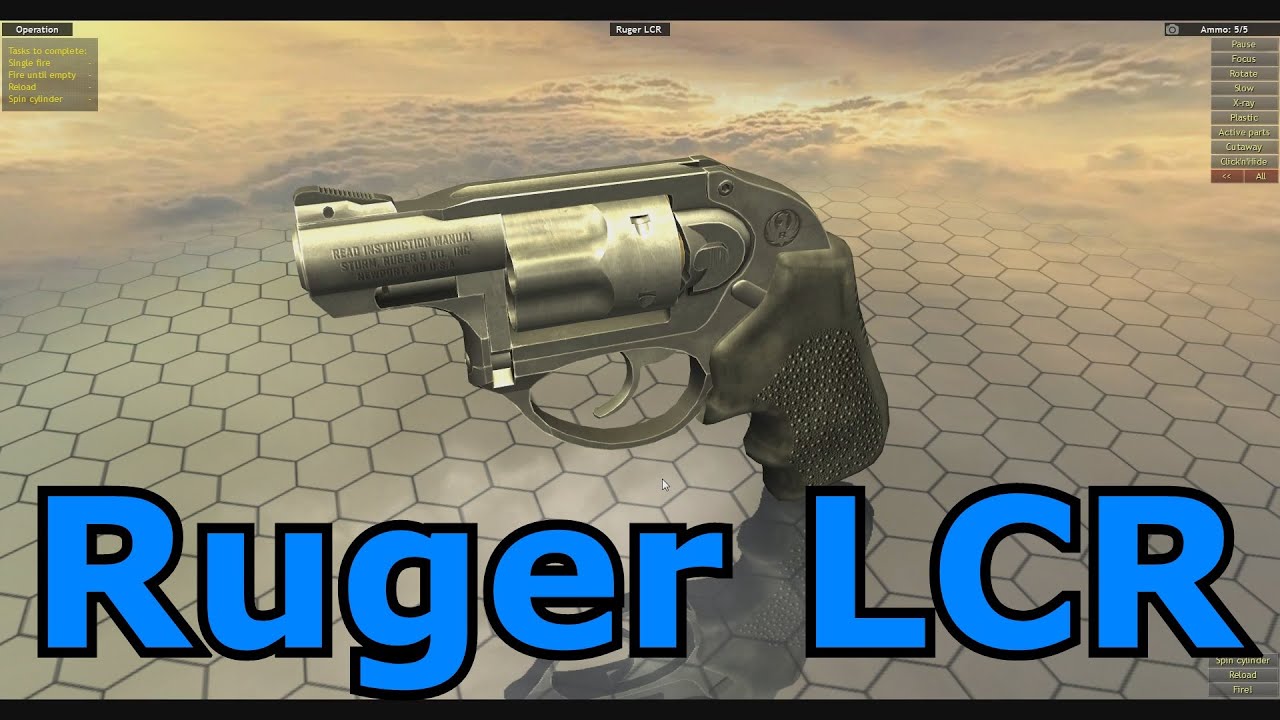 Lets Play World of Guns: Gun Disassembly 86 - Ruger LCR - YouTube