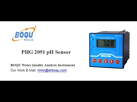 Calibration of PHG 2091 pH meter - YouTube