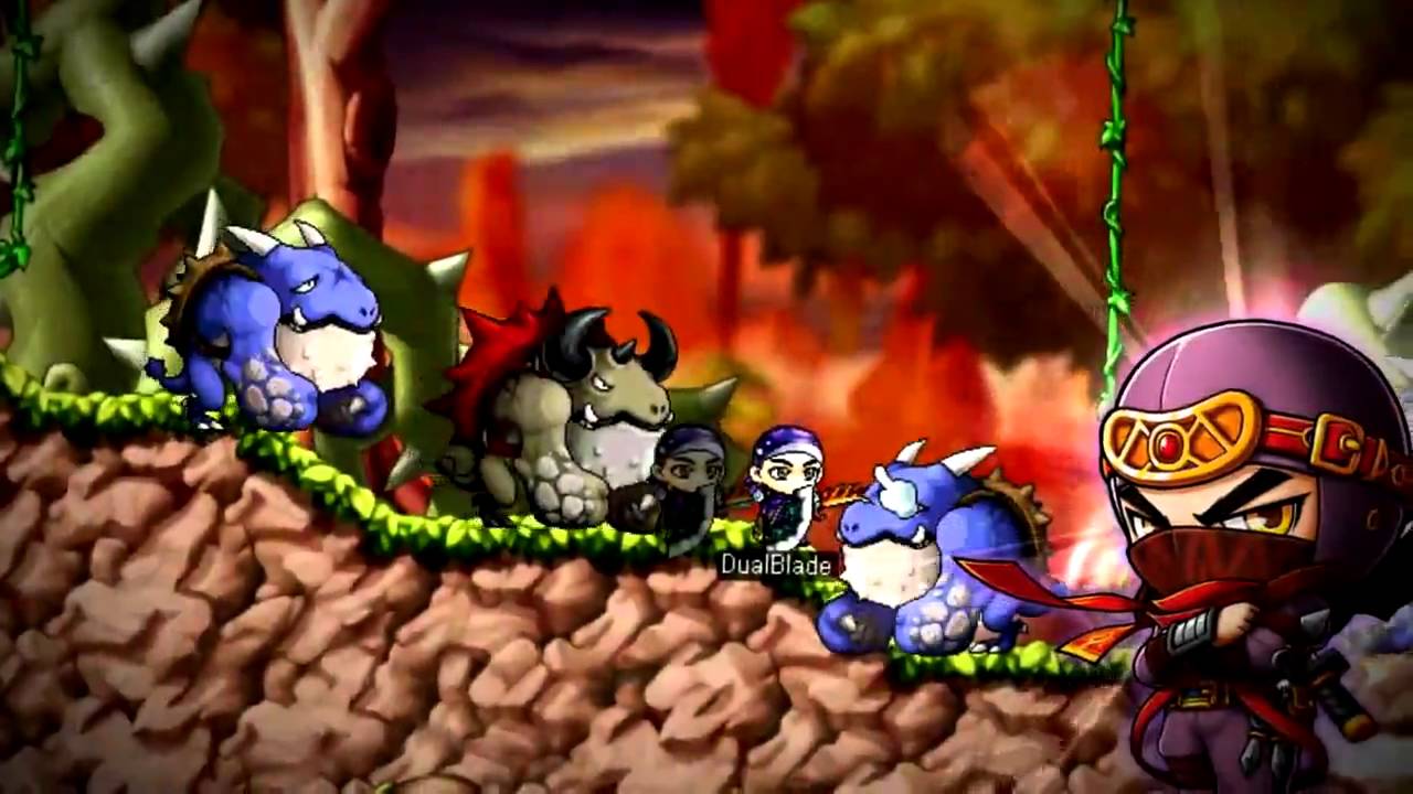 [MapleStory] Dual Blade Intro - YouTube