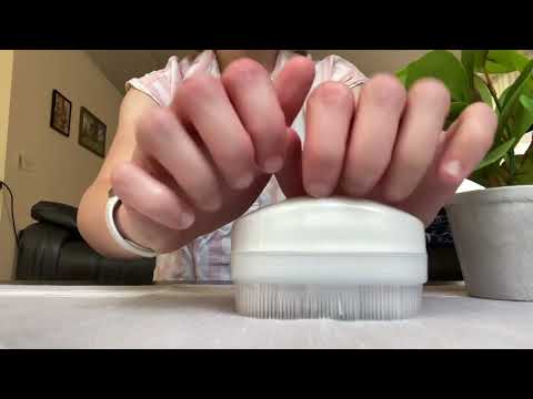 Therapressure Brush ASMR - brushing, tapping, no talking