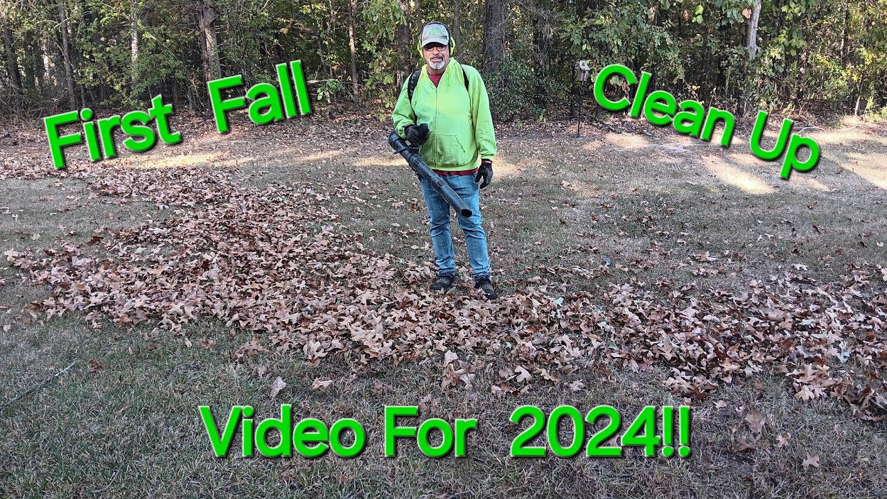First Fall Clean Up Video For 2024!!!! - YouTube