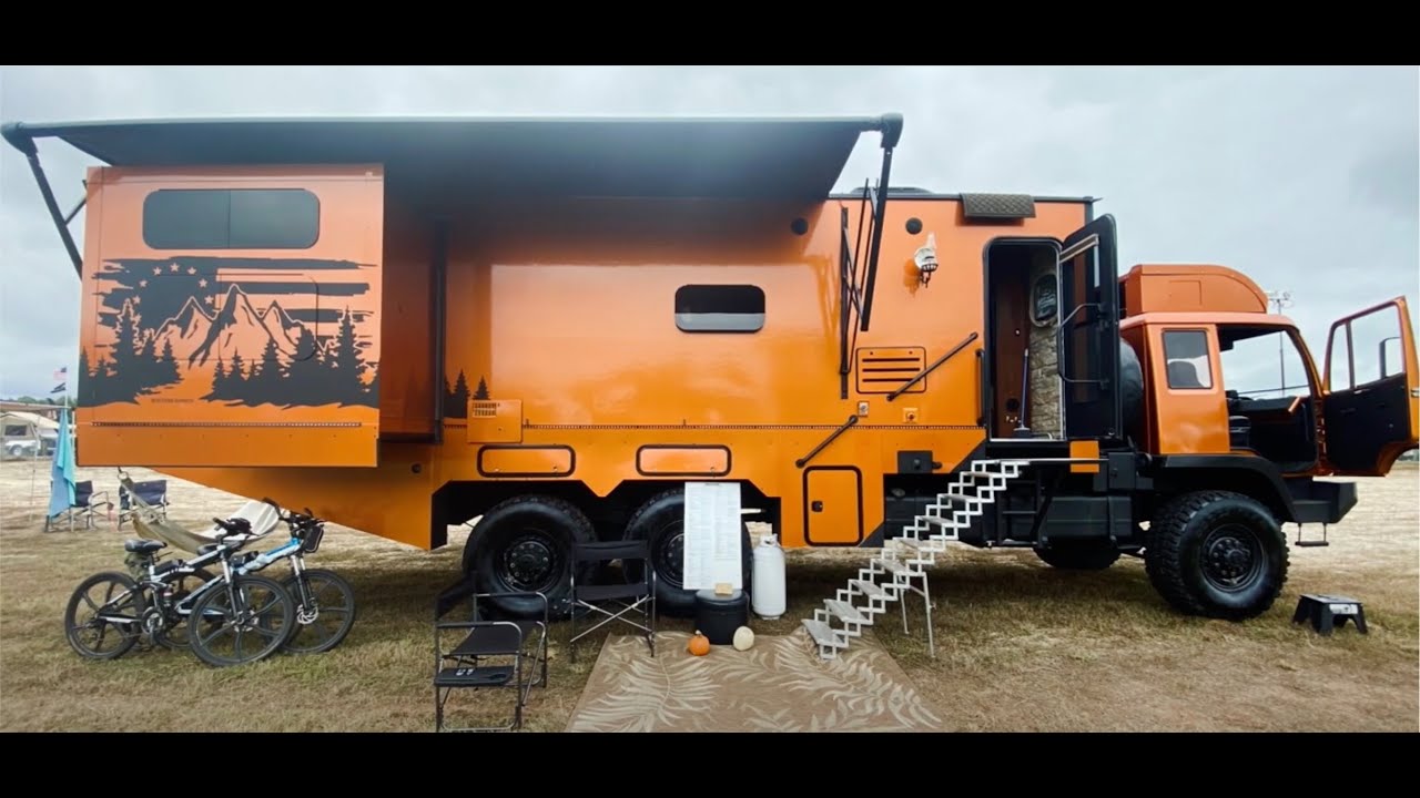 OVERLAND TRUCK BUILD WESTERN RANGER EXPEDITIONARY - YouTube