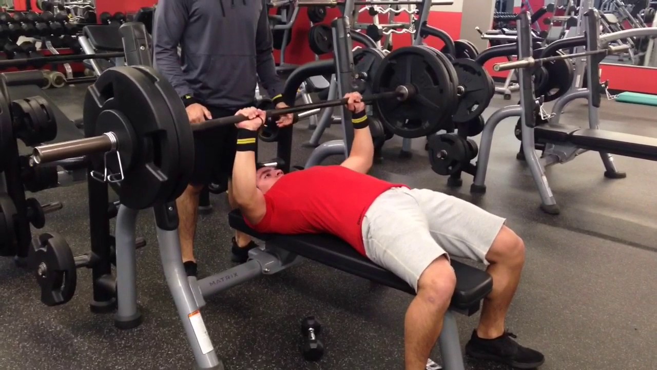 Current Bench Max | 235 lbs | First Video - YouTube