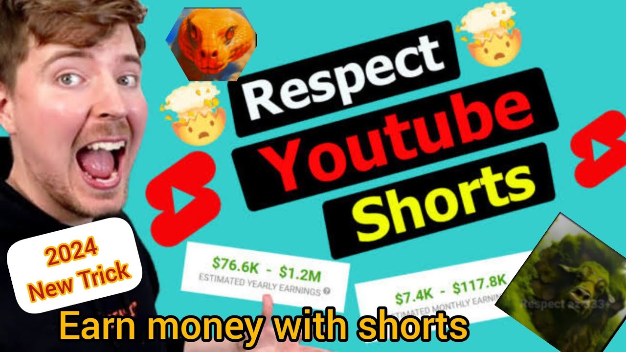 How to earn money with shorts in 2024 - Make videos without copyright # ...