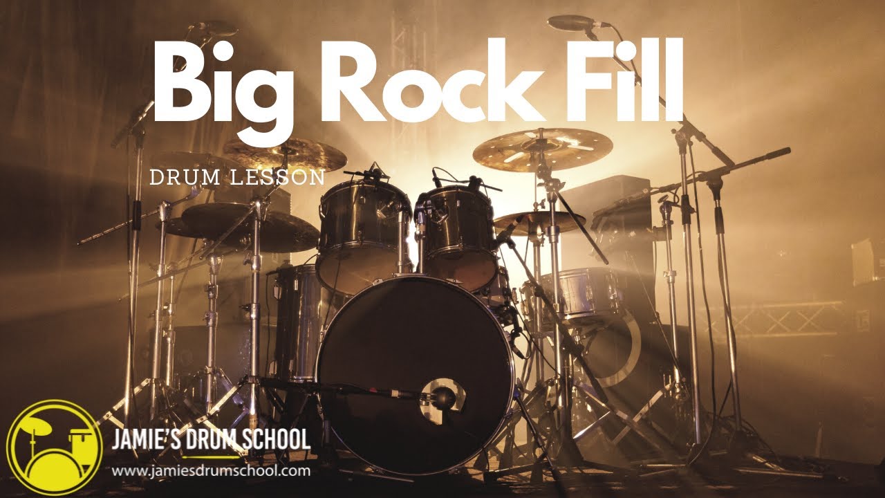 Big Rock Fill Drum Lesson - YouTube