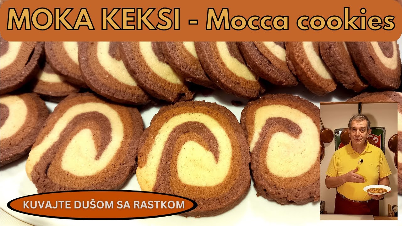 MOKA KEKSI - Mocca cookies - YouTube