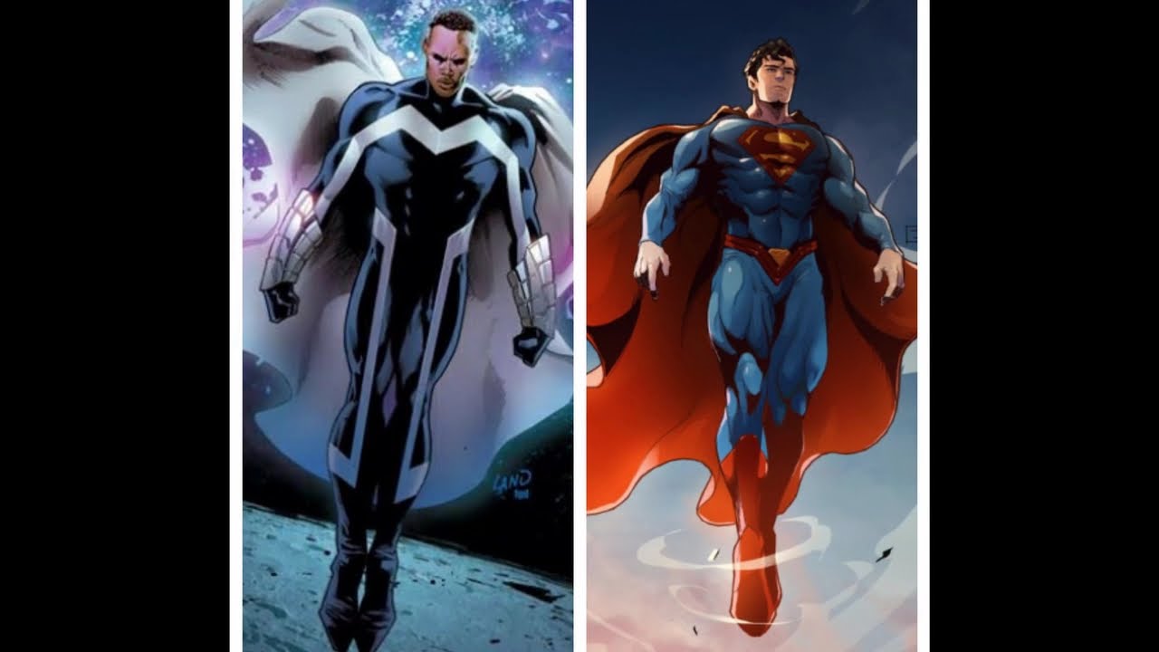 Blue Marvel Vs Superman