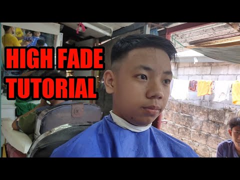HIGH FADE TUTORIAL PINOY HAIRCUT - YouTube