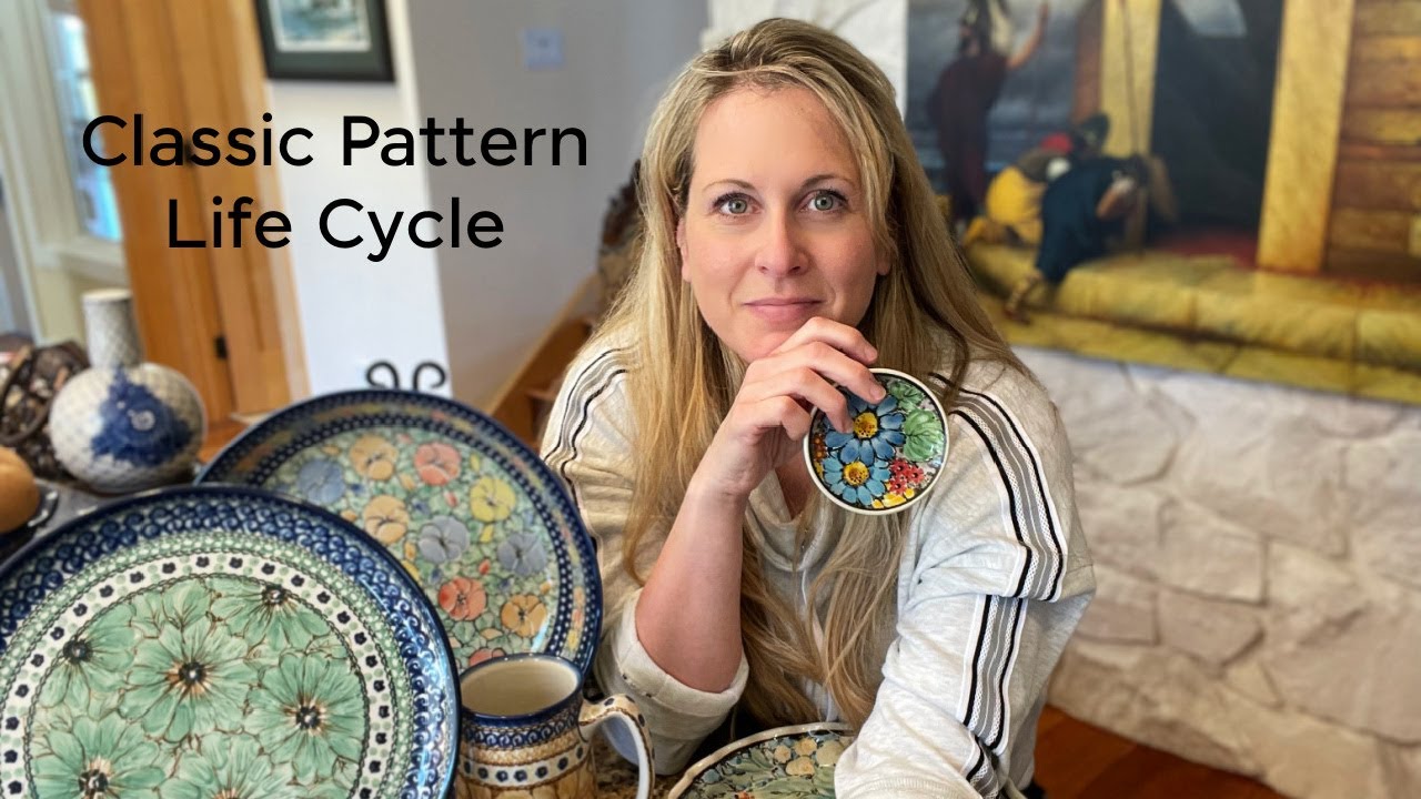 Polish Pottery - Some Classic Patterns - YouTube