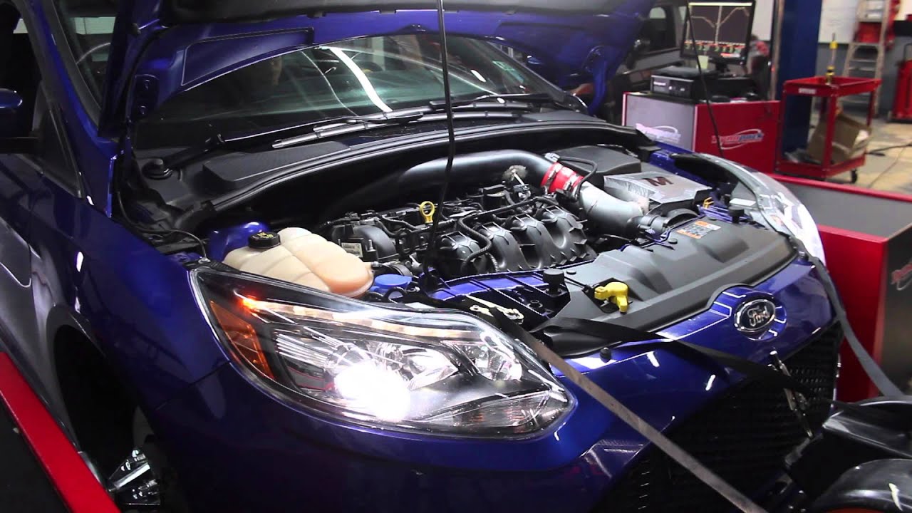 Mishimoto Ford Focus ST Intake Dyno Testing - YouTube