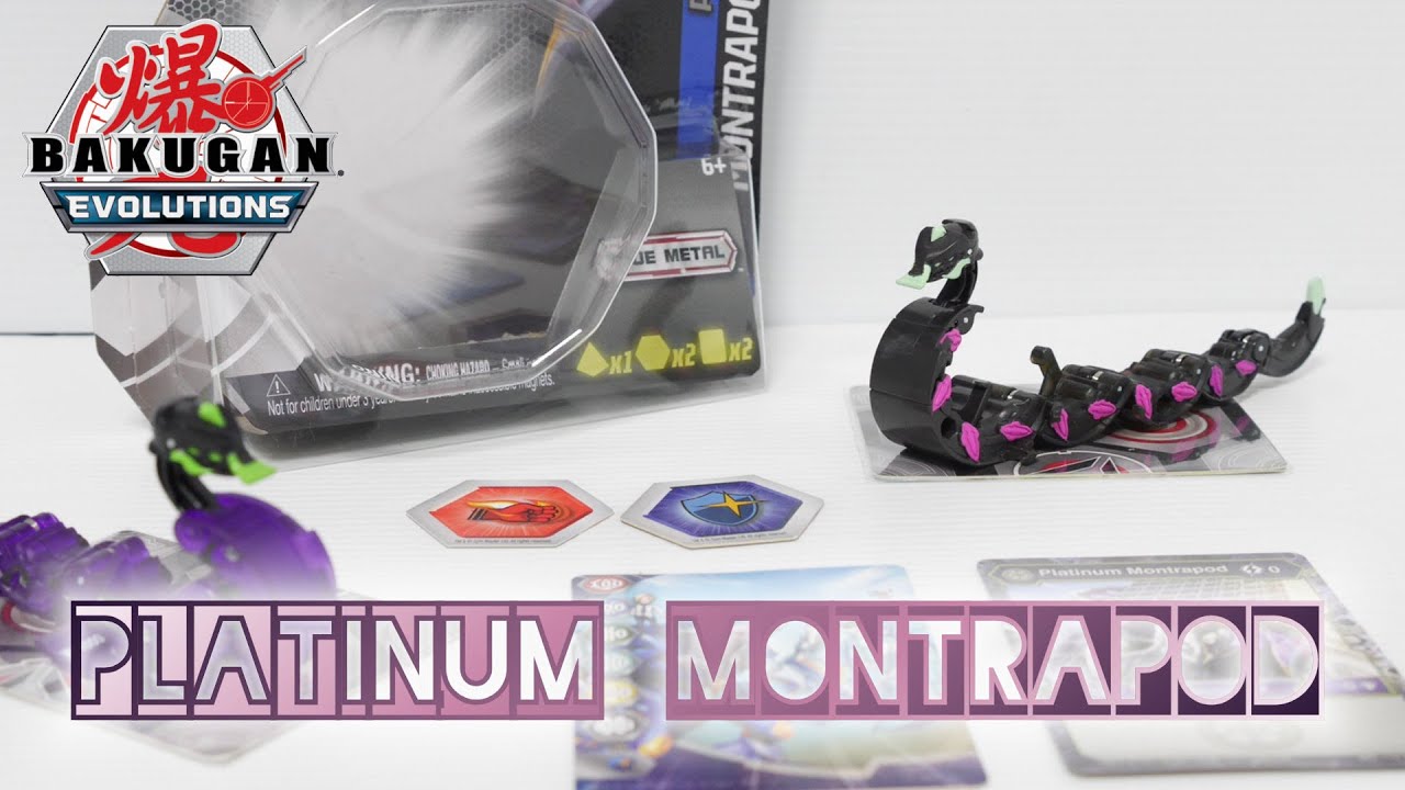 DARKUS PLATINUM MONTRAPOD Single Pack | Bakugan Evolutions | BAKUGAN ...