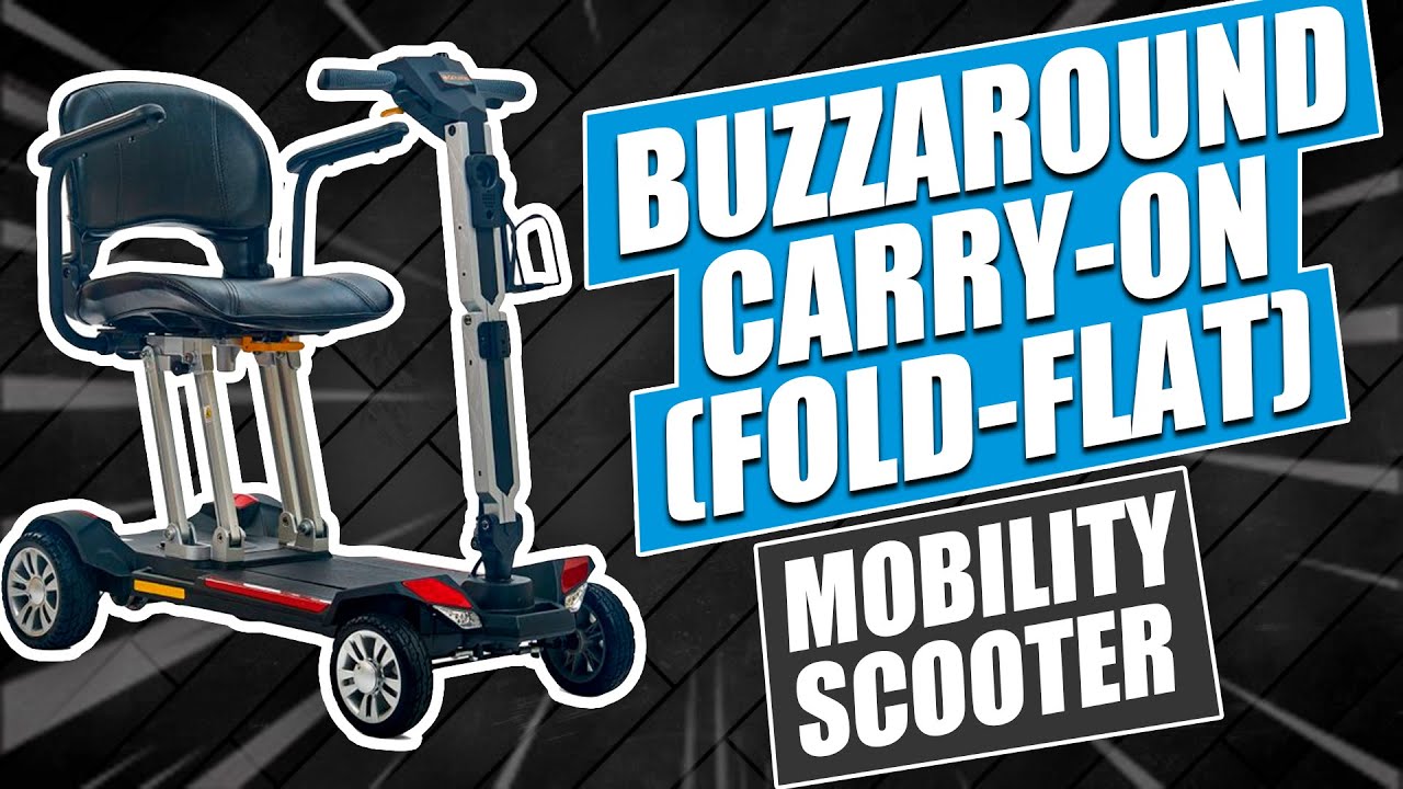 🔍Buzzaround Carry-On (Fold-Flat) Mobility Scooter - YouTube