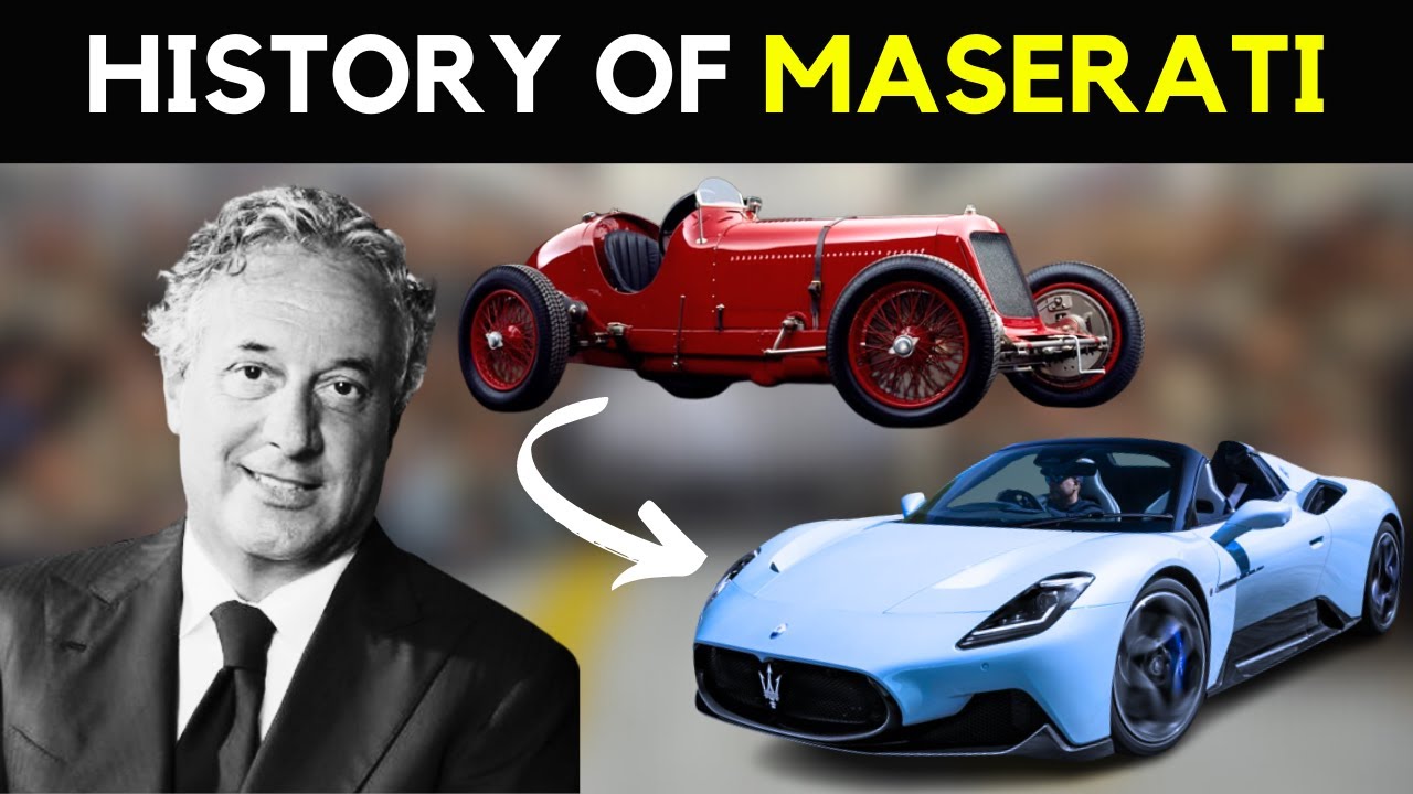 History of Maserati: A Journey Through Time 🤑🤑 - YouTube
