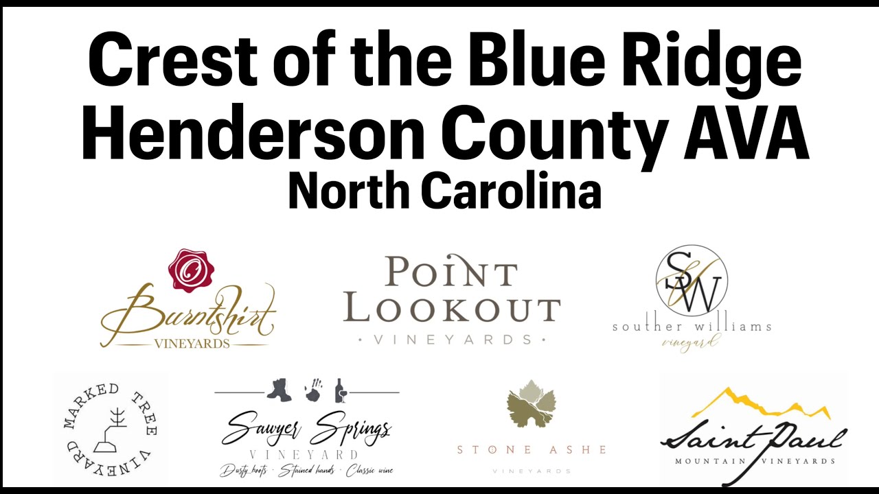 North Carolina's Crest of the Blue Ridge Henderson County AVA - YouTube