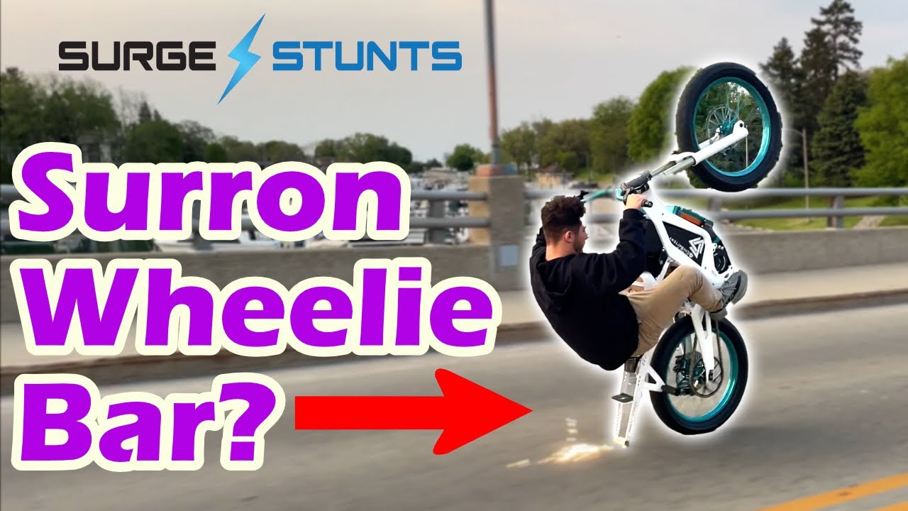1ST Surron Stunt / Wheelie 12 Bar - YouTube