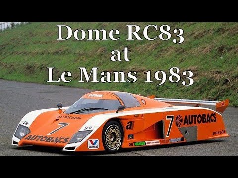 Onboard the Dome RC83 at Le Mans 1983 - 350 km/h - Rare footage - YouTube