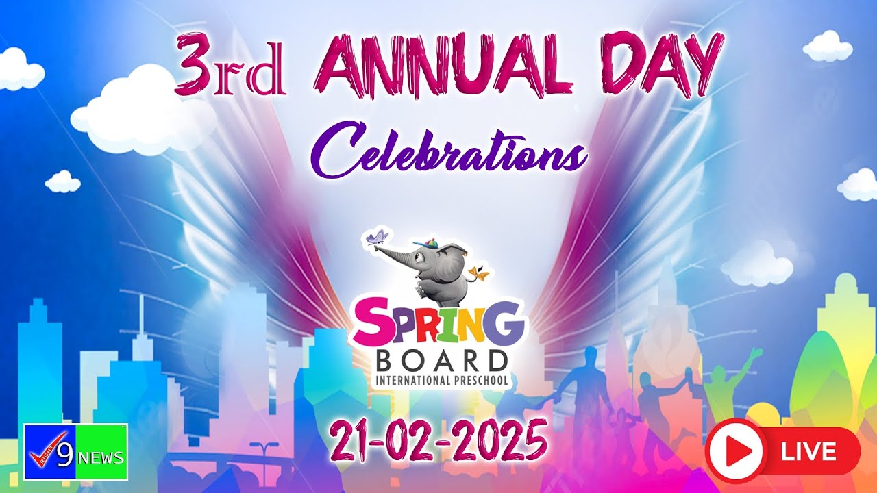 Springboard International Preschool 3rd Annual Day Celebrations ...