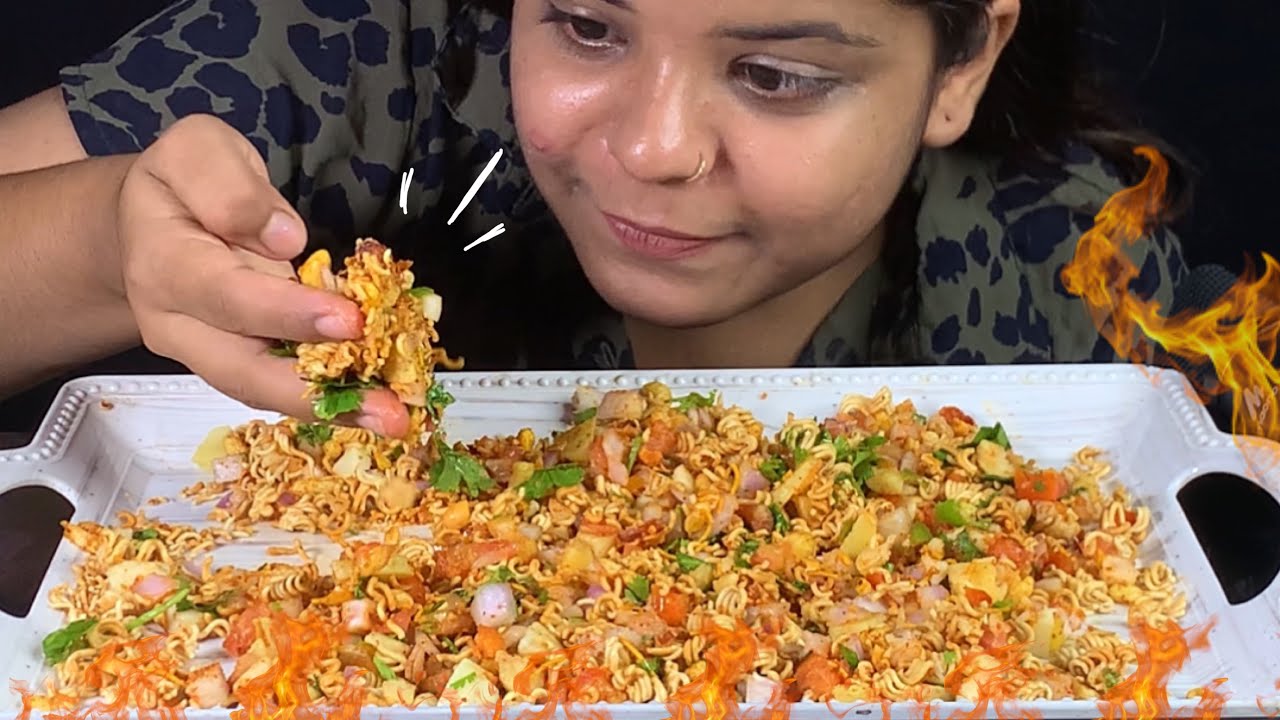 MAKING & EATING WAIWAI CHATPATEY WITH SPICYNESS ON ANOTHER LEVEL🥵🔥 ...