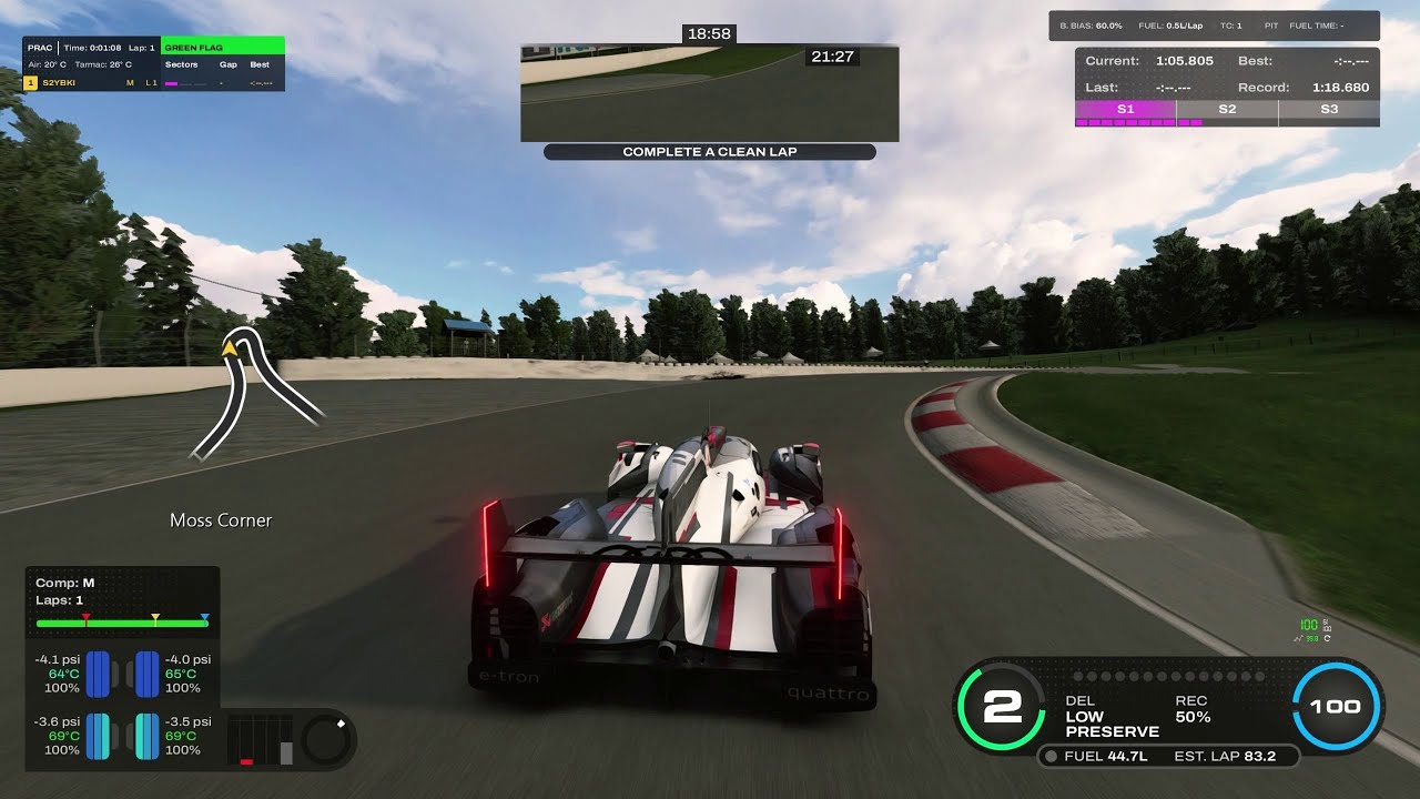 Assetto Corsa Gameplay - Audi R18 e-tron quattro Mods | Moza DD R12 ...
