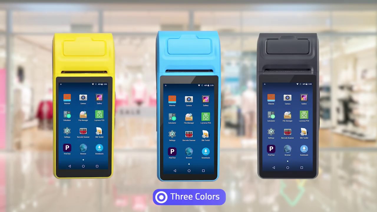 Android Three-in-One Pos Printer-XP-I100 - YouTube