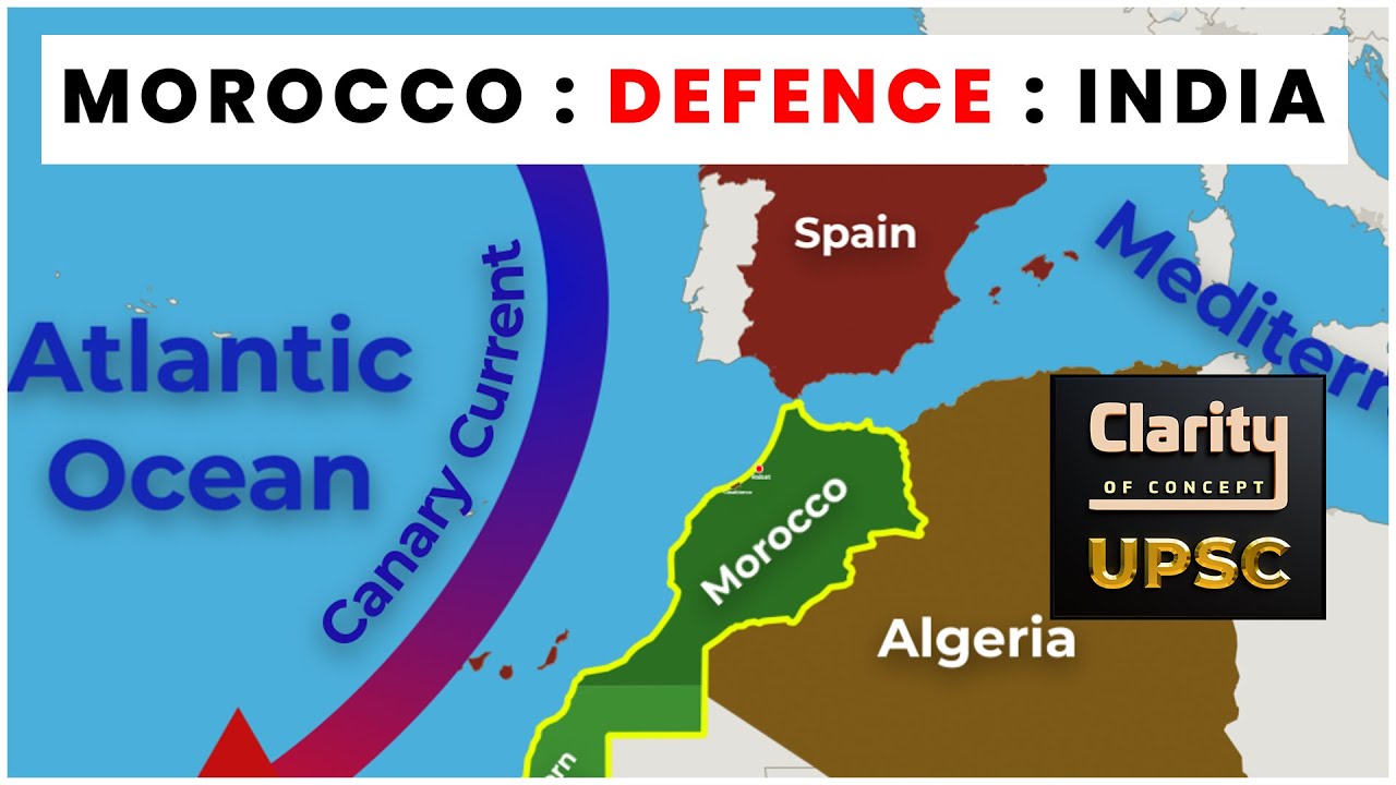 Morocco , Canary Current , Sirocco Winds : Places in News | UPSC ...