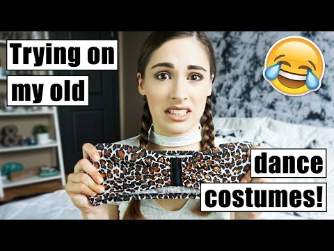 Trying On My Old Dance Costumes!