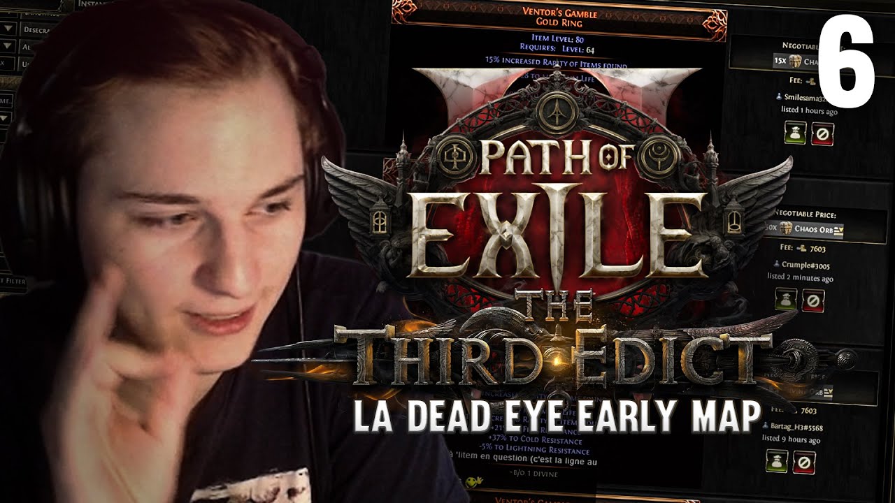 Lightning Arrow Dead Eye Early Mapping VOD6 - PoE2 Third Edict/Abyssal ...