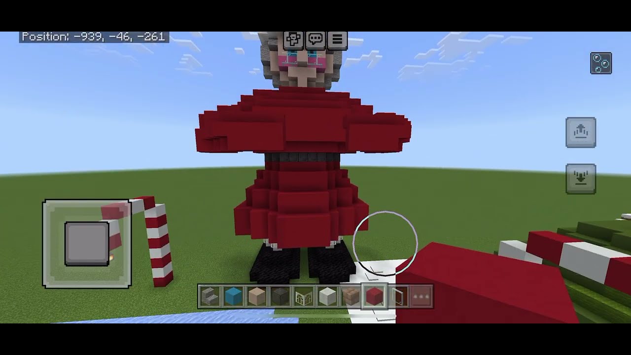 Mrs Claus upper body Part 2 - YouTube