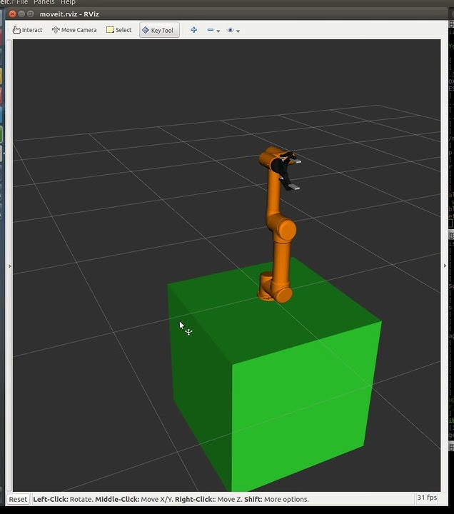 Move Group Interface Using Ur5 Robotiq Gripper Youtube 