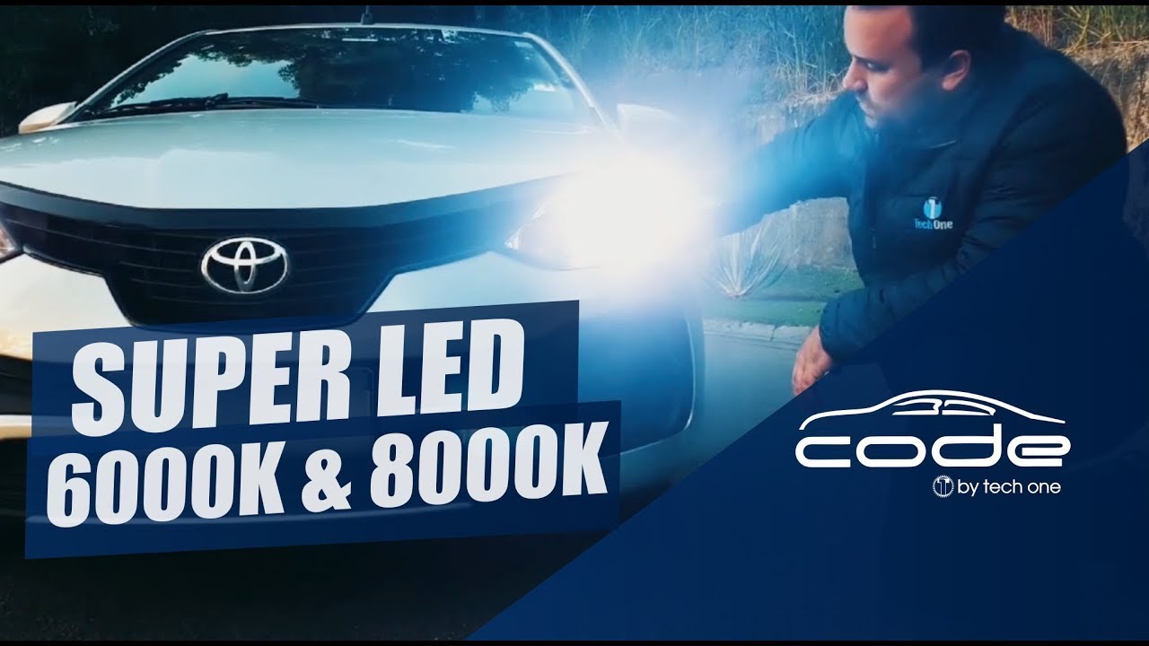 Super Led 6000k & 8000K Code - YouTube