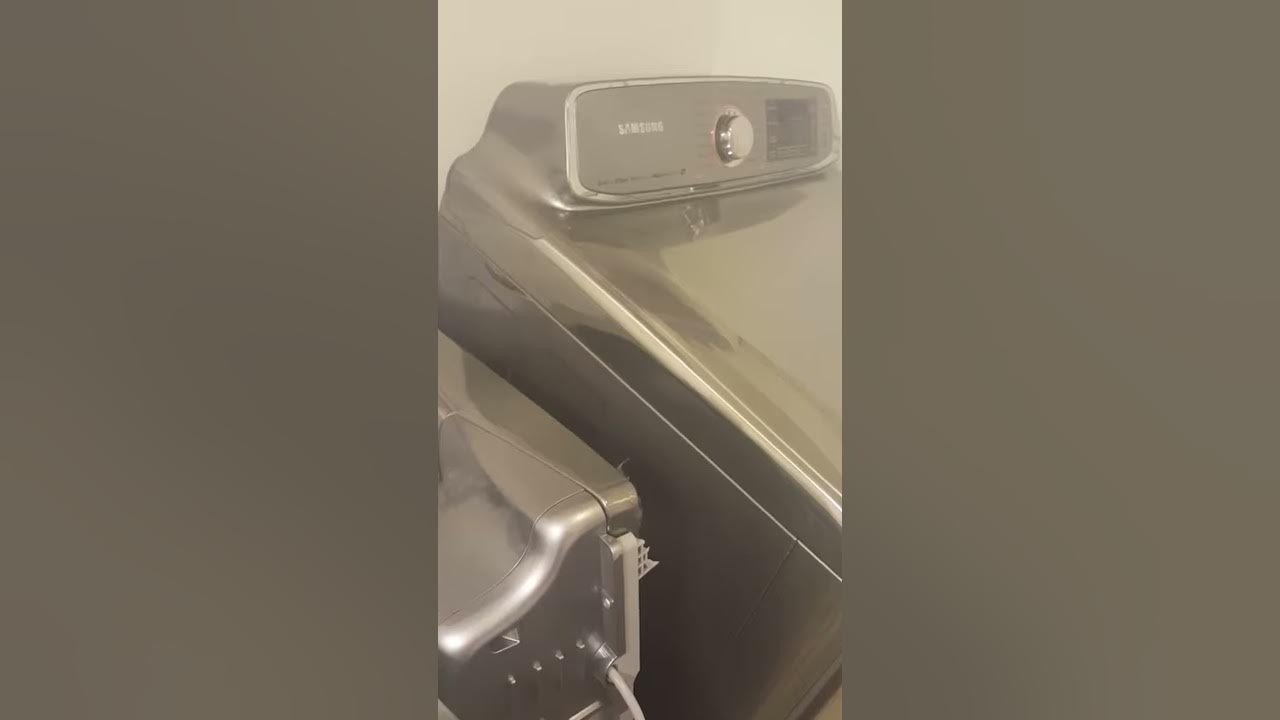 Samsung Top load washer exploded - YouTube