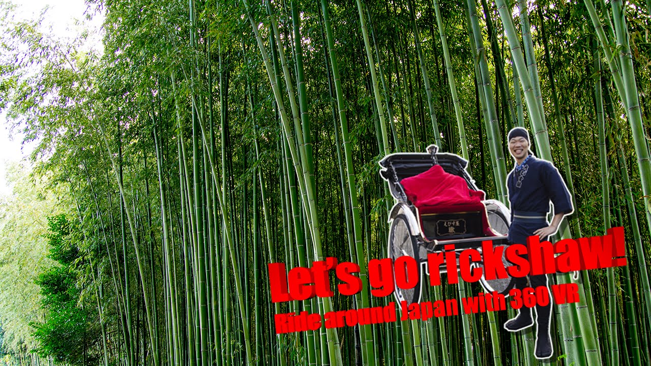 [360VR] Let's go Rickshaw! Ride around Japan [Arashiyama 03] | JNTO ...