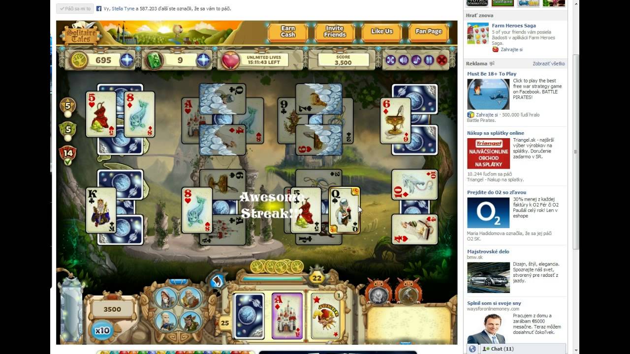 Solitaire Tales level 50 😈 - YouTube