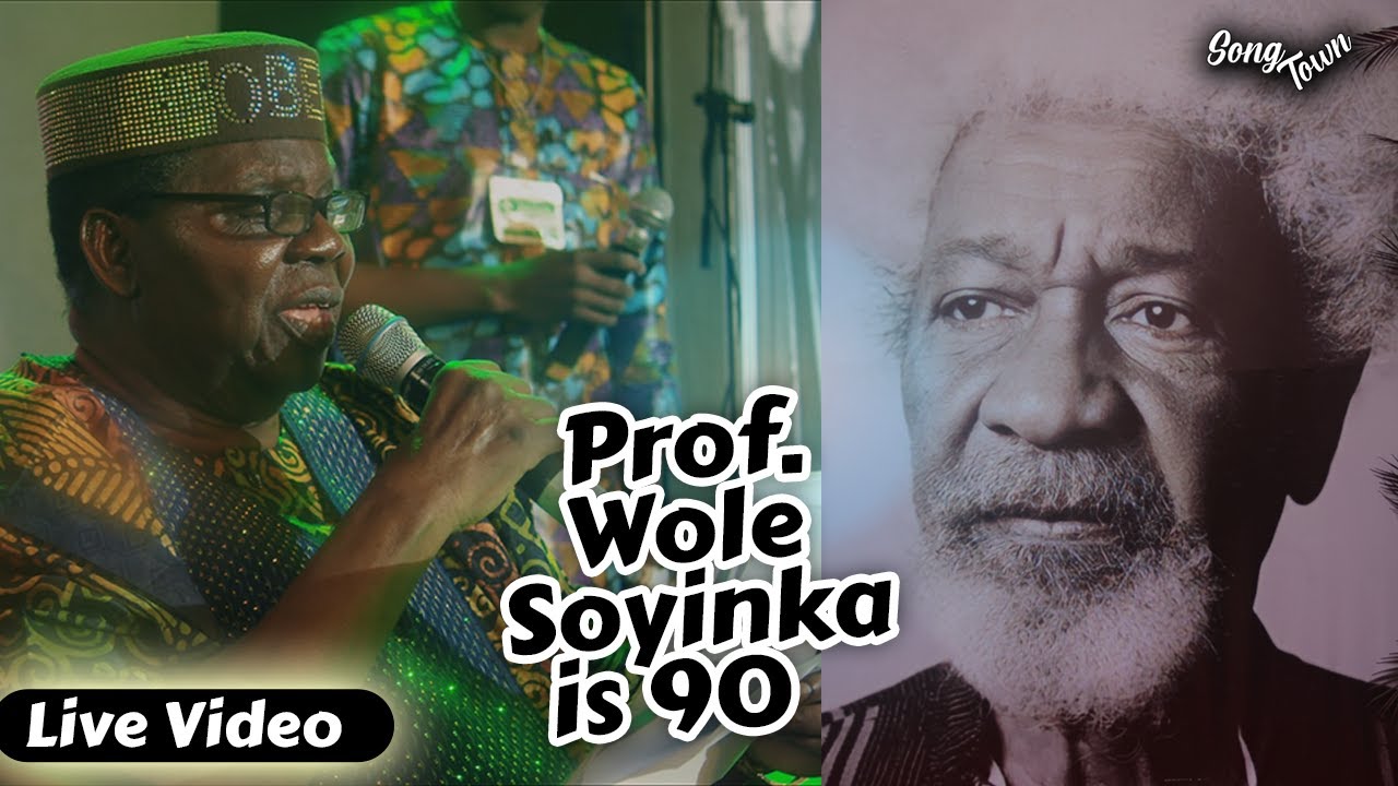 Ebenezer Obey Live at Professor Wole Soyinka's 90th Birthday - YouTube