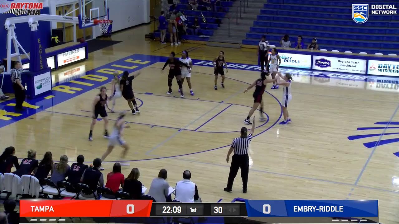 2019-20 Tampa Women's Basketball at Embry-Riddle - YouTube