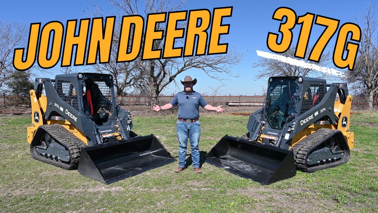 John Deere 317G Compact Track Loader | Walk Around Wednesday - YouTube