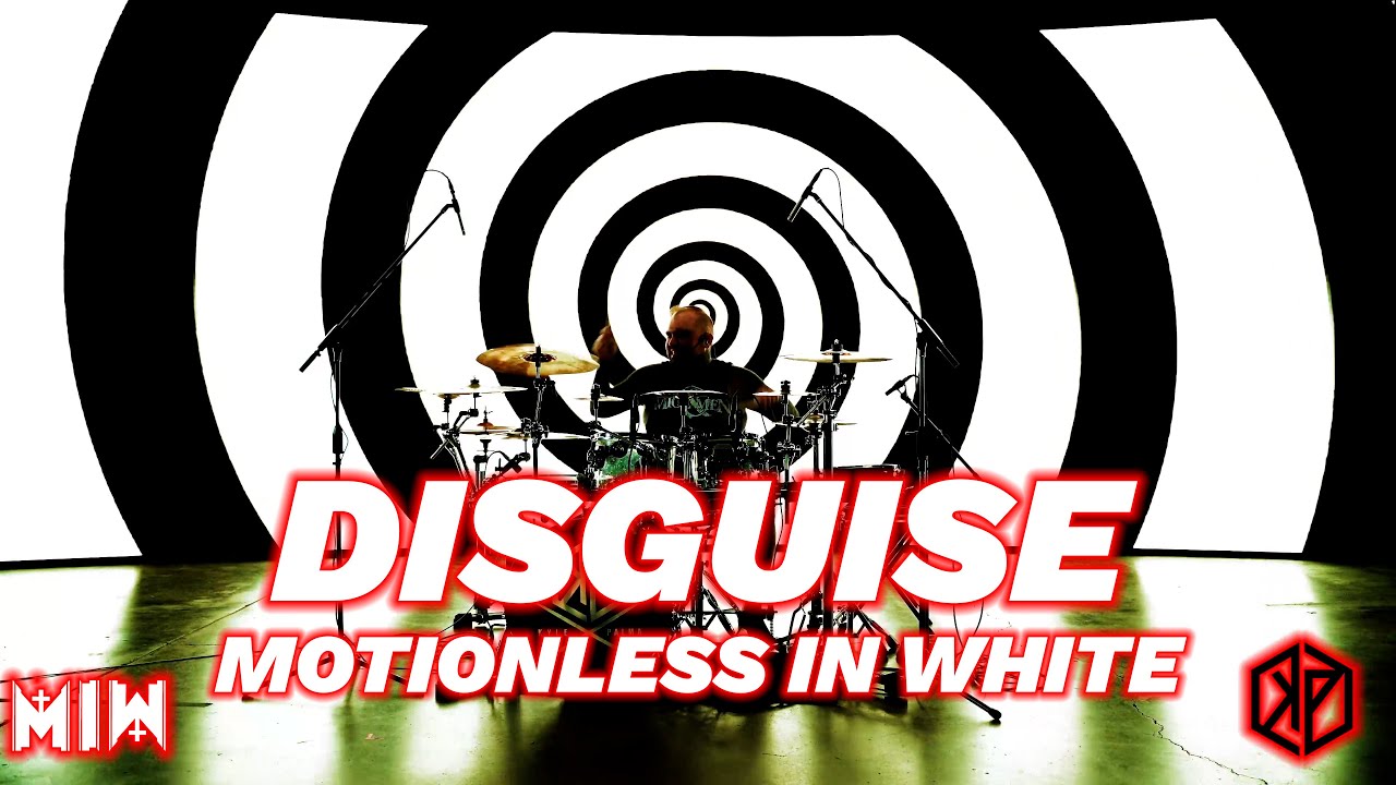 Disguise - Motionless In White - Drum Cover - YouTube