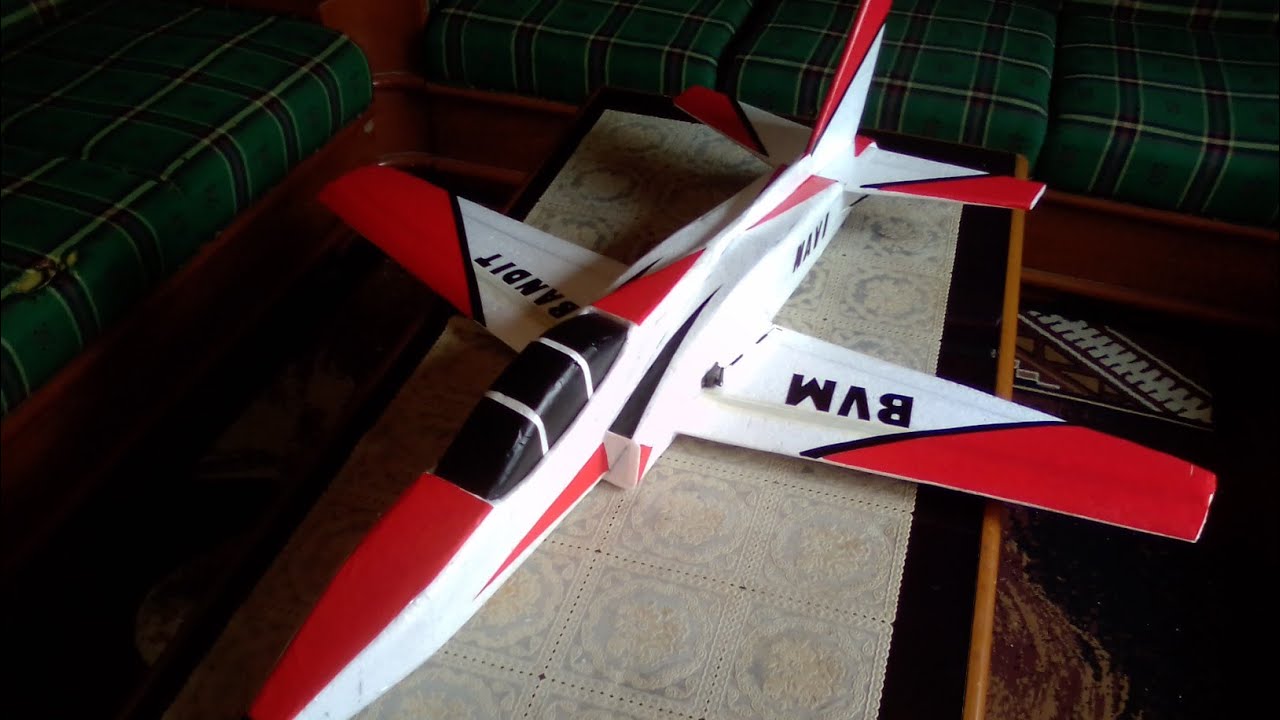 Keren rc Pesawat super bandit buatan sendiri dari gabus dekorasi ...