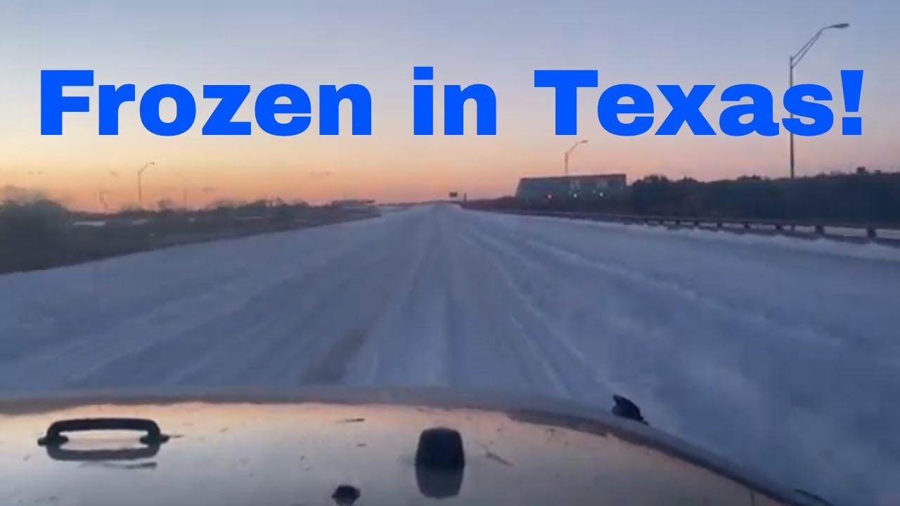 Austin Texas, Frozen in February 15, 2021 - YouTube