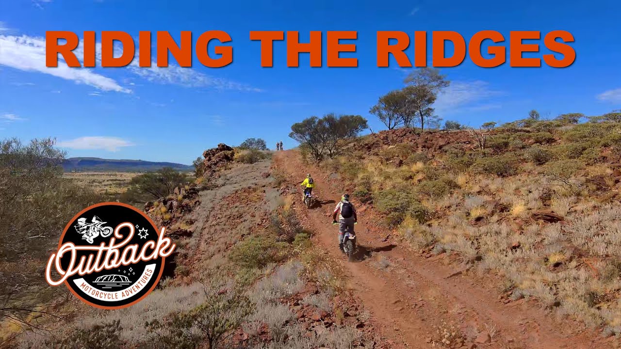 Riding the ridges near Alice Springs︱Outback Motorcycle Adventures ...