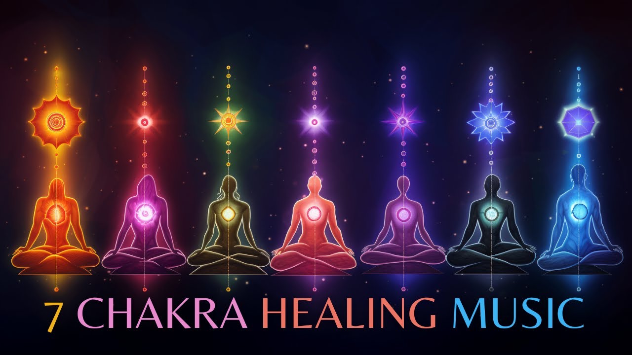 7 Chakra Healing Music Sleep - All 7 Chakras Peaceful Healing ...