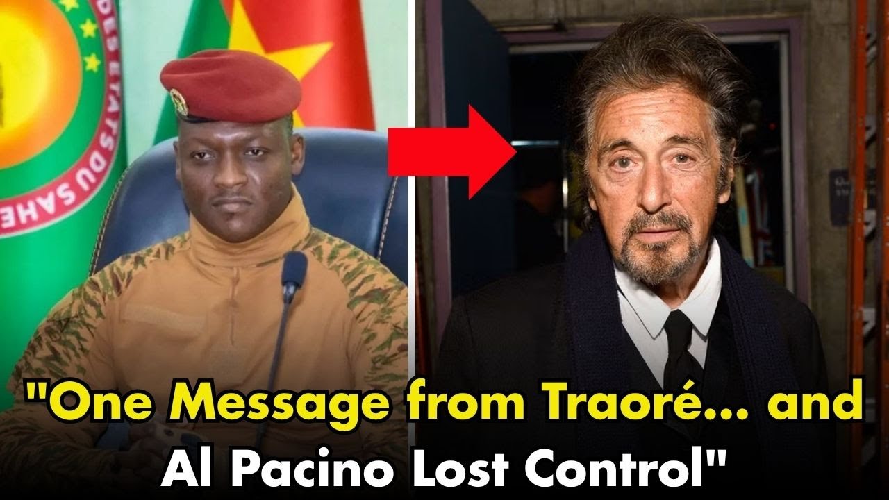 Al Pacino Couldn’t Hold Back Tears After Ibrahim Traoré’s Powerful ...