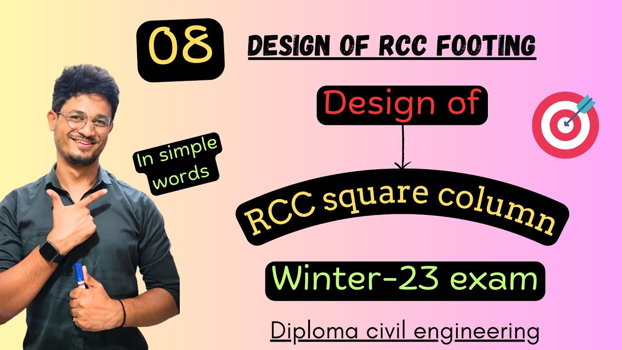 08* design of rcc column | DSR | IMP numerical | STRUCTURAL DESIGN ...