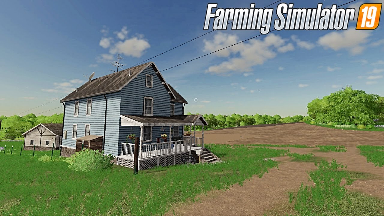 Helpin Out On Grandpa's Farm - Medicine Creek Map [FS19] - YouTube