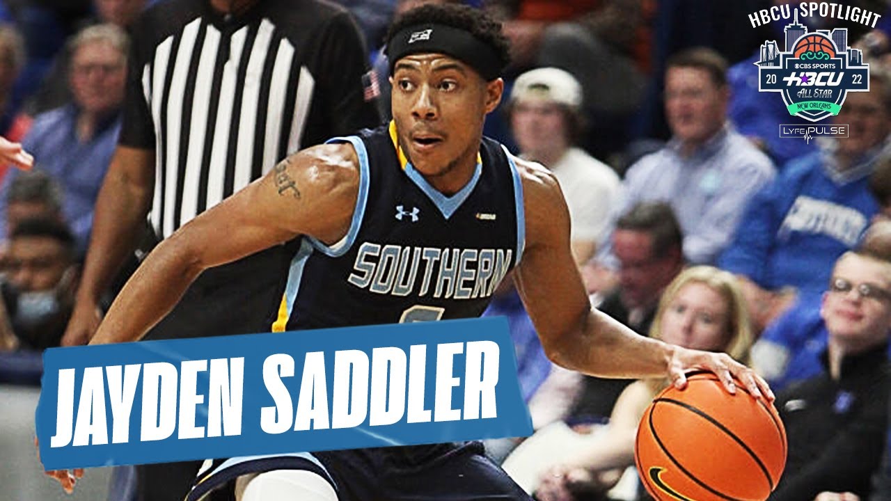 Jayden Saddler Southern University PG | HBCU Spotlight Presented by ...
